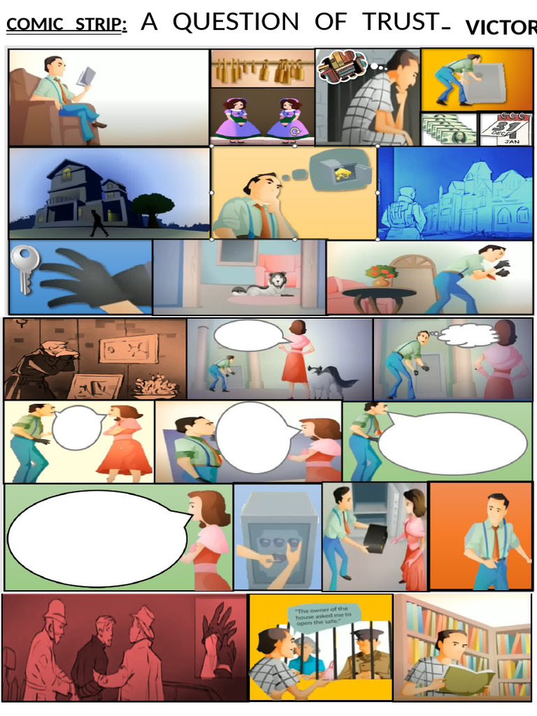 A Question of Trust Comic Strip | PDF