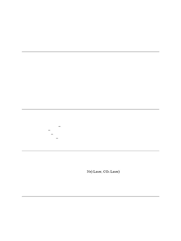 LASER Notes | PDF | Laser | Electrodynamics