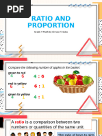 Ratio and Proportion - Basics | PDF | Ratio | Mathematics