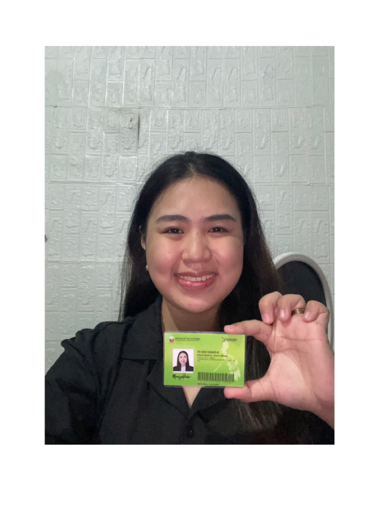 Selfie Government-Issued Id | PDF