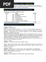 Class 7 Mathematics Syllabus Overview | PDF | Test (Assessment ...