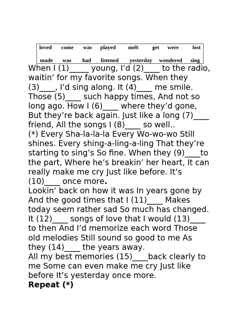 Review 3 For Final Test Ket 2 | PDF