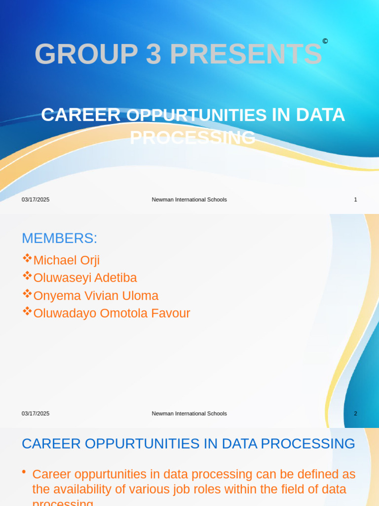 Group 3 Presentation | PDF