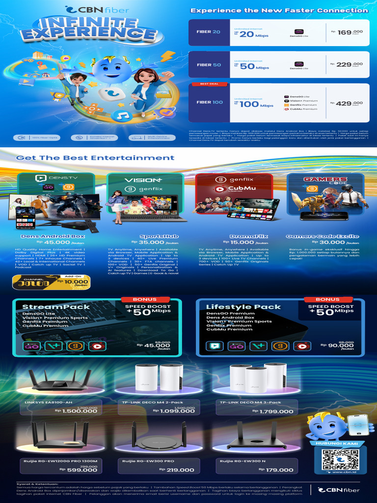 Paket Internet CBN Fiber 2024 | PDF