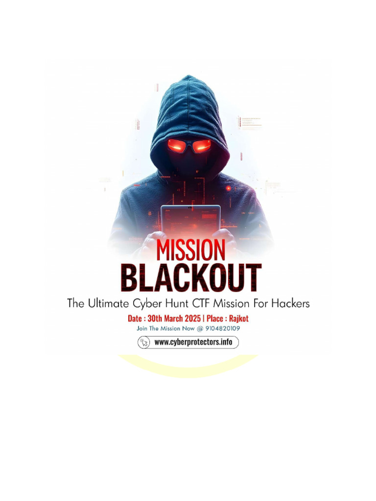 CYBER HUNT Event by CYBER PROTECTORS | PDF | Security Hacker ...