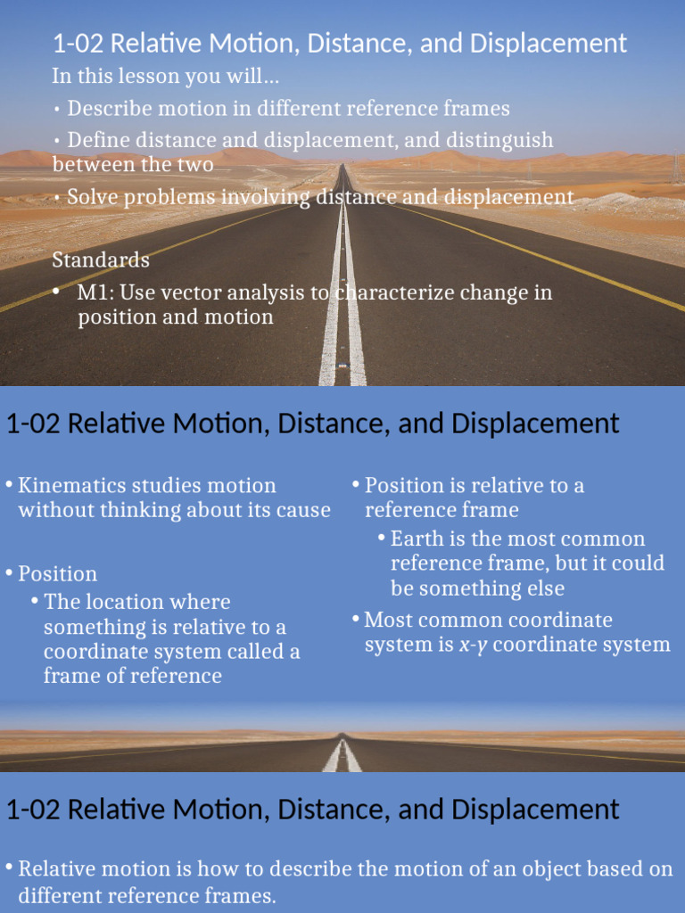 Physics 01.1 Introduction and 1 D Kinematics | PDF | Kinematics | Velocity