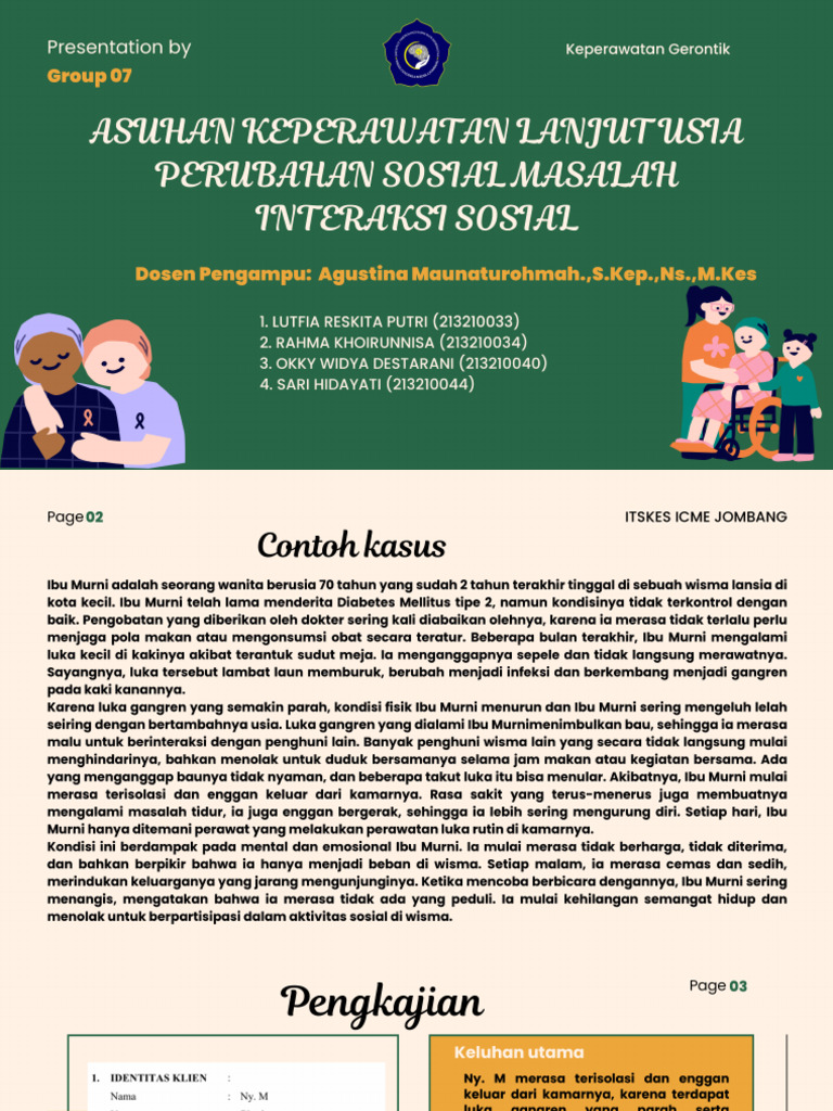 Askep gerontik 7A | PDF