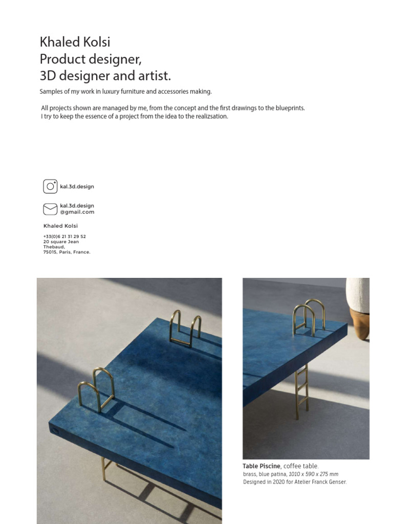 KOLSI KHALED PRODUCT DESIGN PORTFOLIO Compressed | PDF