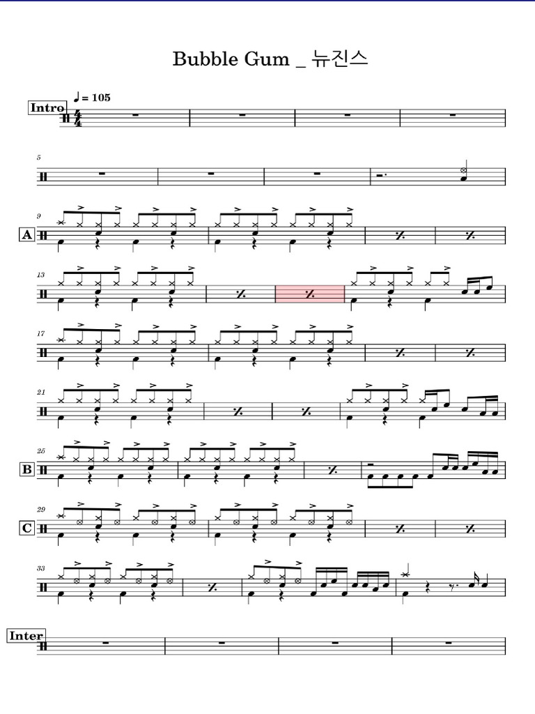 Bubble Gum - NJZ | PDF