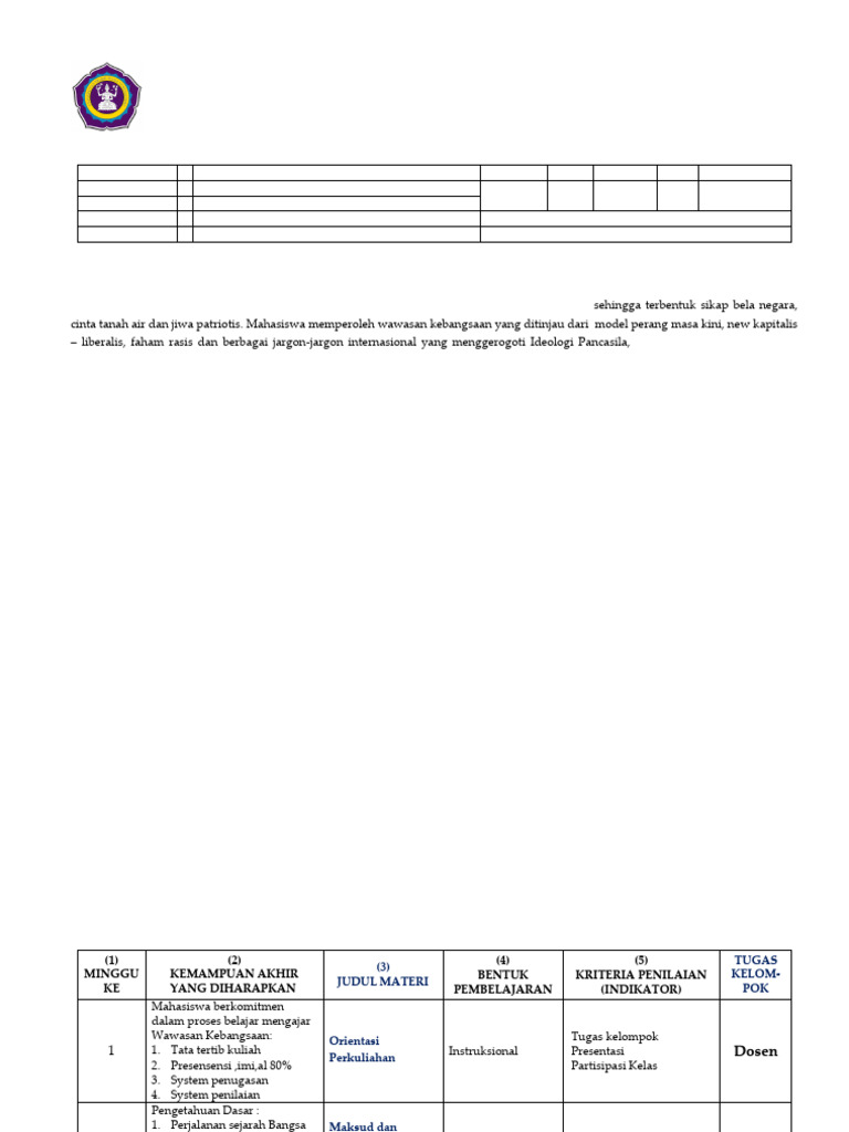 Rps-wasbang Ganjil Genab Terbaru 2025 | PDF