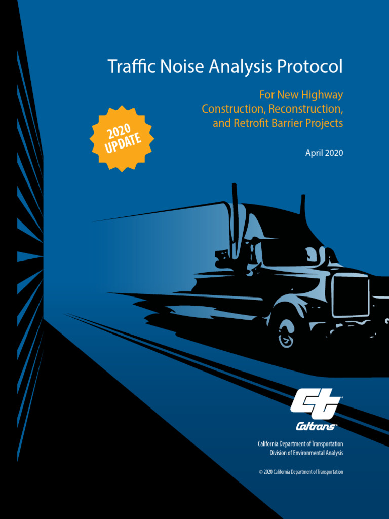 Trafc Noise Analysis Protocol | PDF | National Environmental Policy Act ...