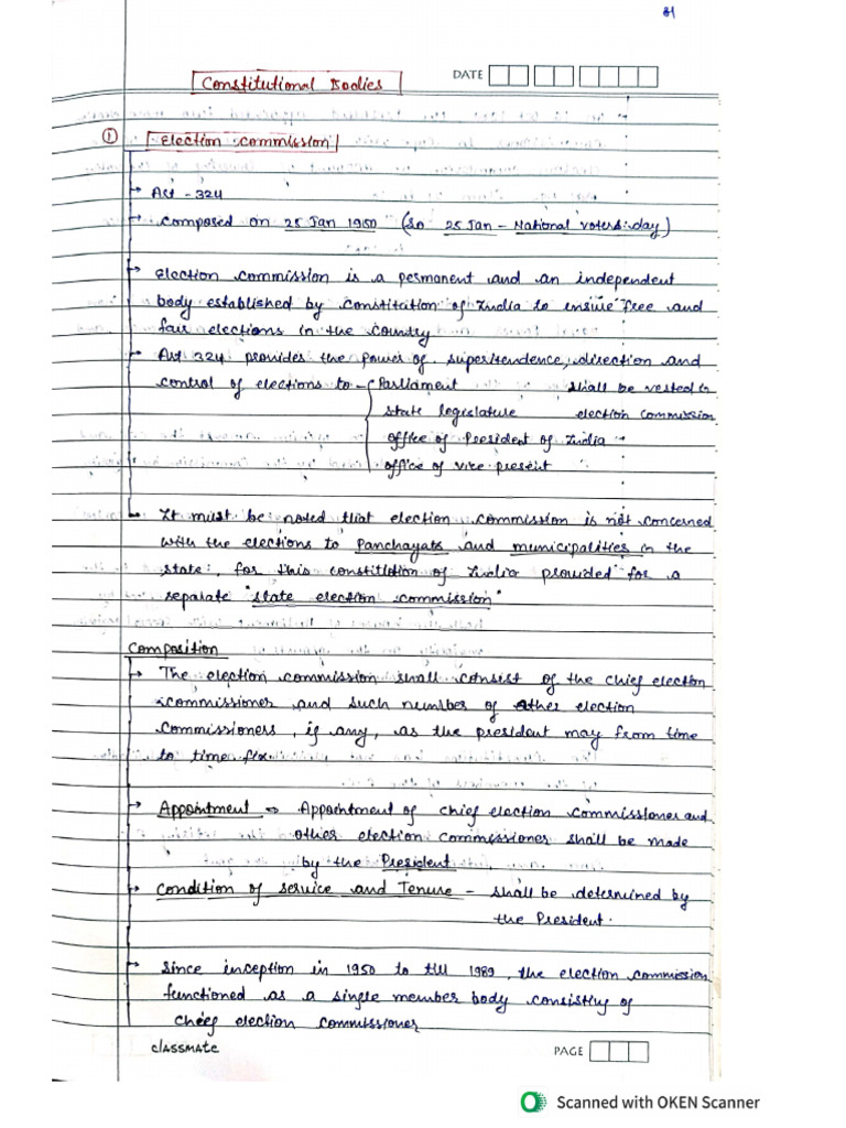 Constitutional Bodies | PDF