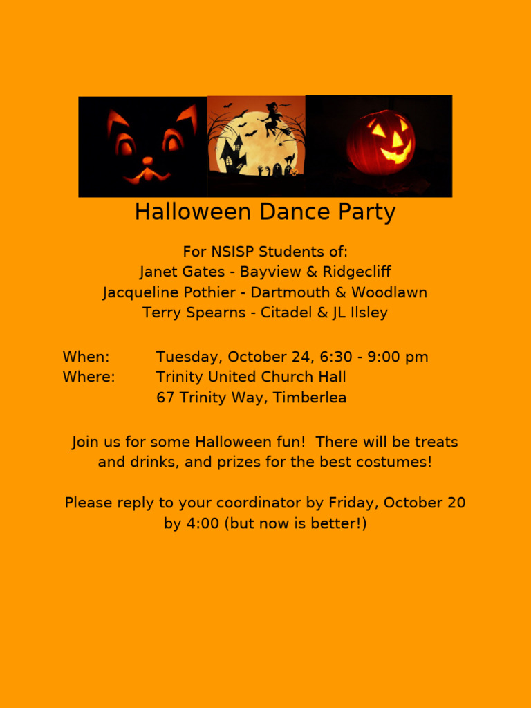 Halloween Dance - Party 2 | PDF