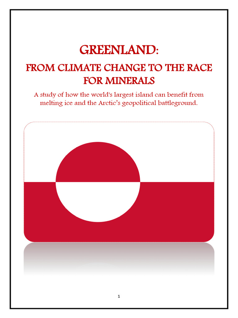 Greenland Economic Geography Assignment | PDF | Greenland | Arctic