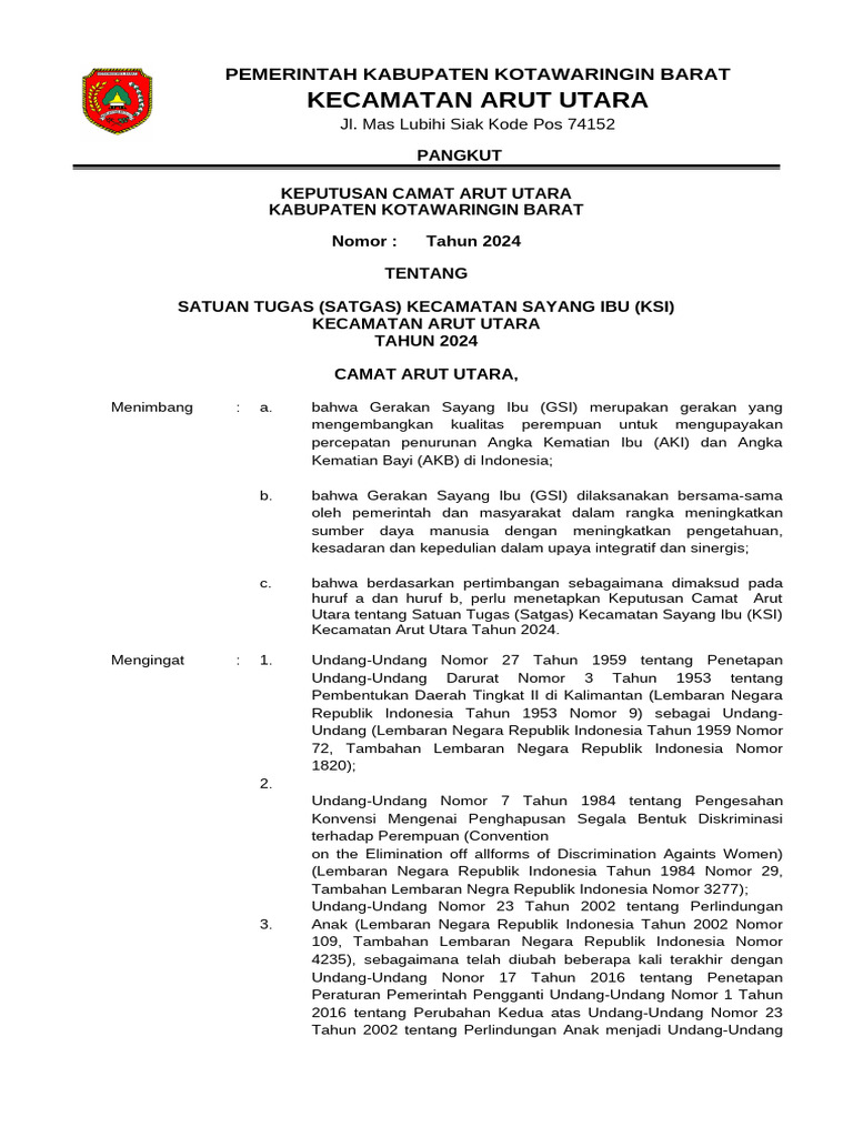 SK Gsi Kec - Aruta 2024 | PDF