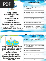 Pagpapantig Worksheet 1 | PDF