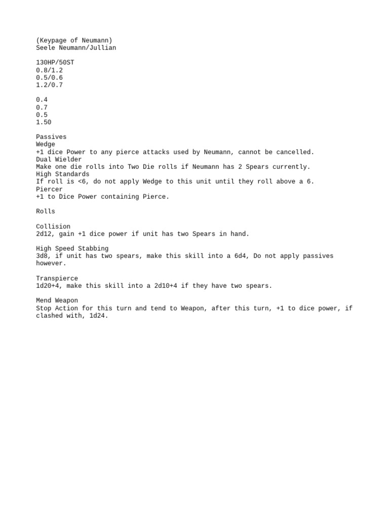 Simple Keypage | PDF