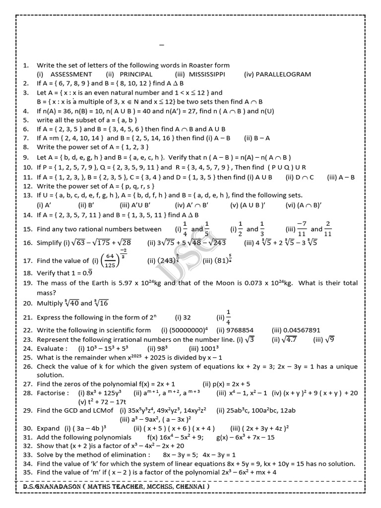 9th EM ANNUAL ASSIGNMENT EM 2M, 5M & 8M 2025 | PDF