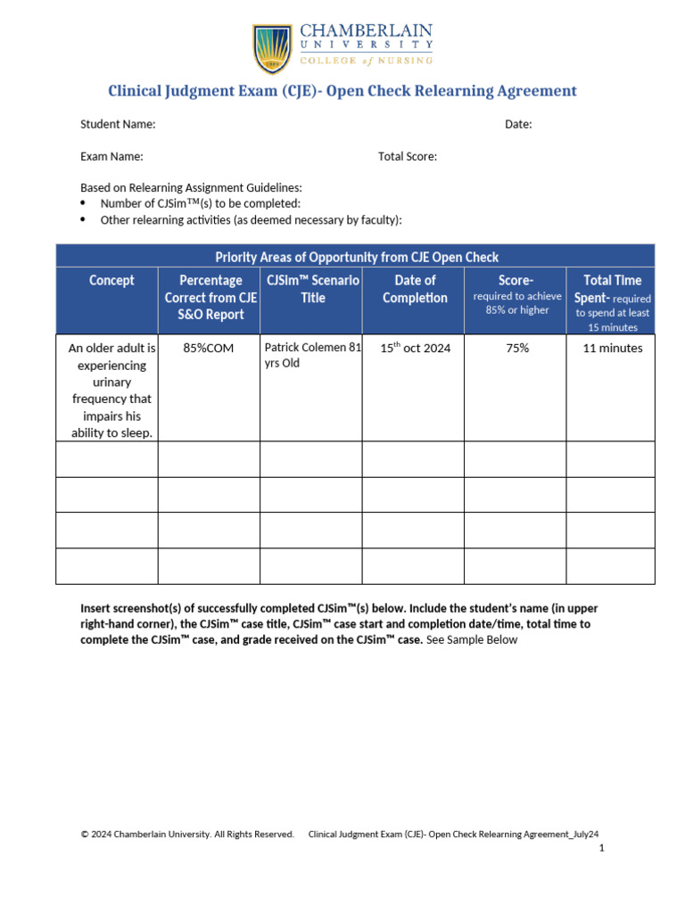 CJE Open Check Relearning Agreement July24 Complete | PDF