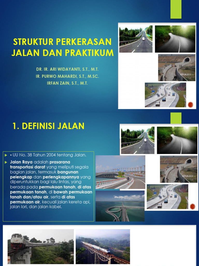 2 Definisi & Material Jalan 2024 | PDF