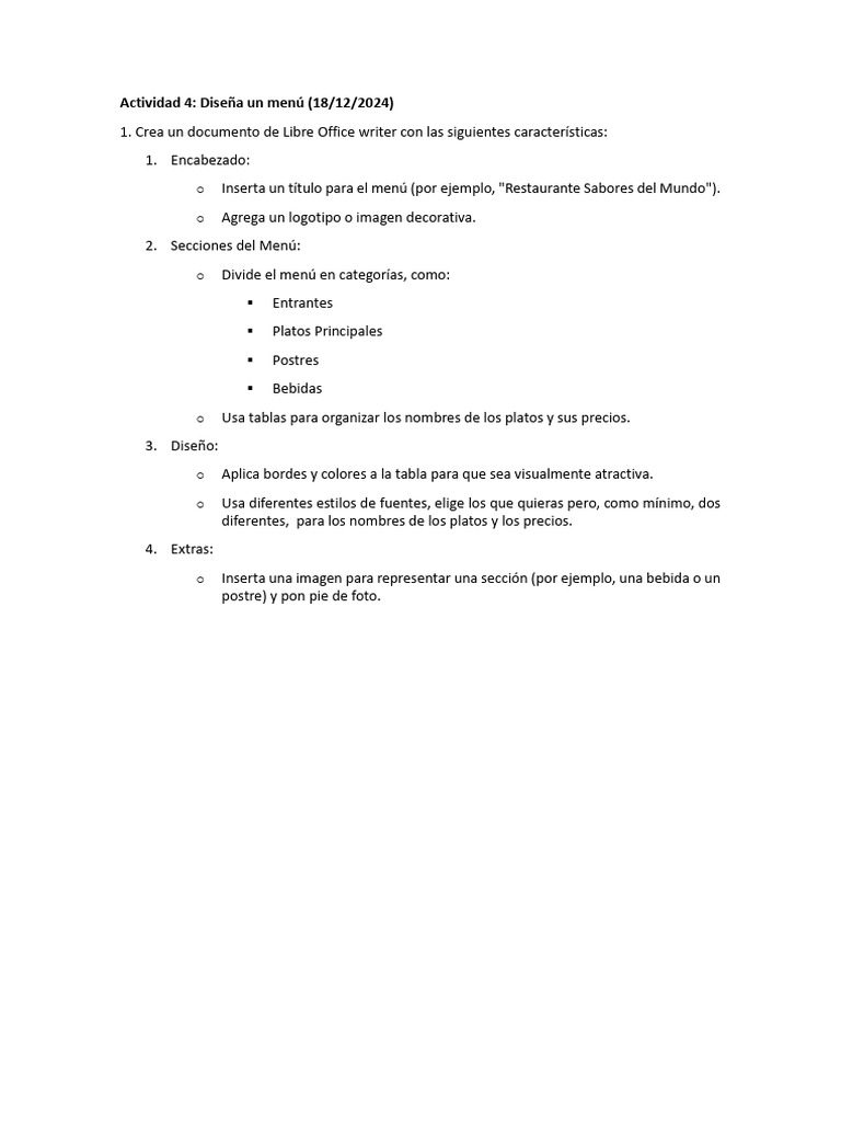 Actividad 4 Writer Aula | PDF