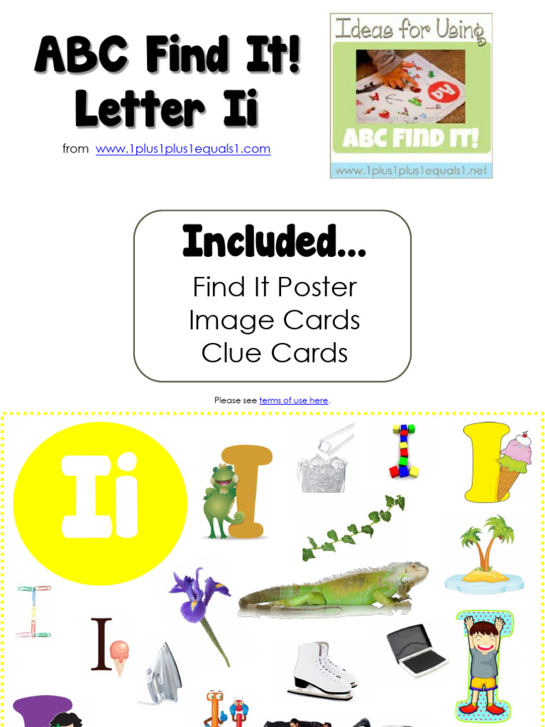 ABC_Find_It__Letter_Ii | PDF