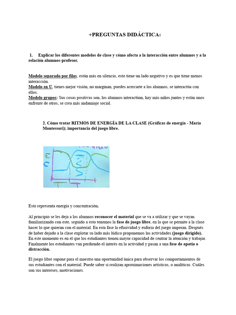 Preguntas Didáctica. | PDF | Aprendizaje | Los símbolos