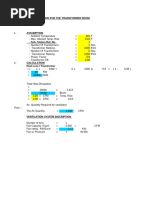 Transformer Room Ventilation Calculation | PDF | Ventilation ...