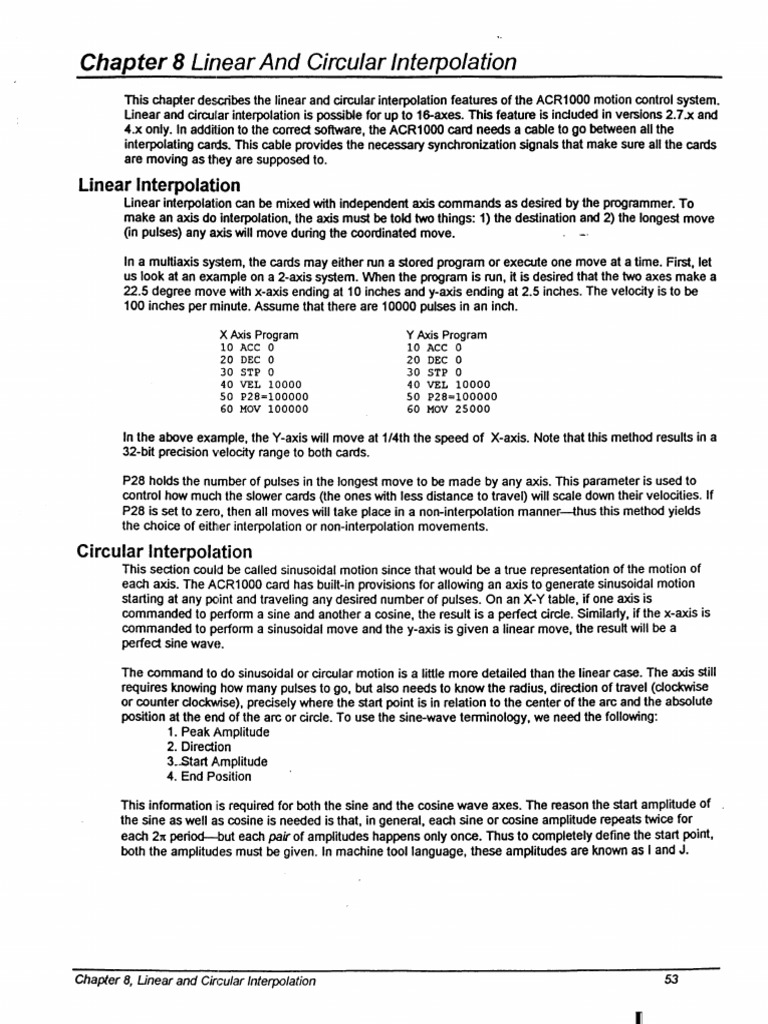 Acr1k Interpolation Prog Pdf Parameter Computer Programming Cartesian Coordinate System