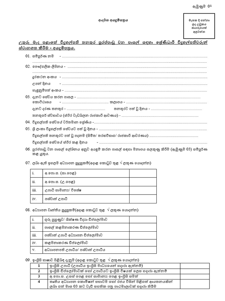 411 Application | PDF