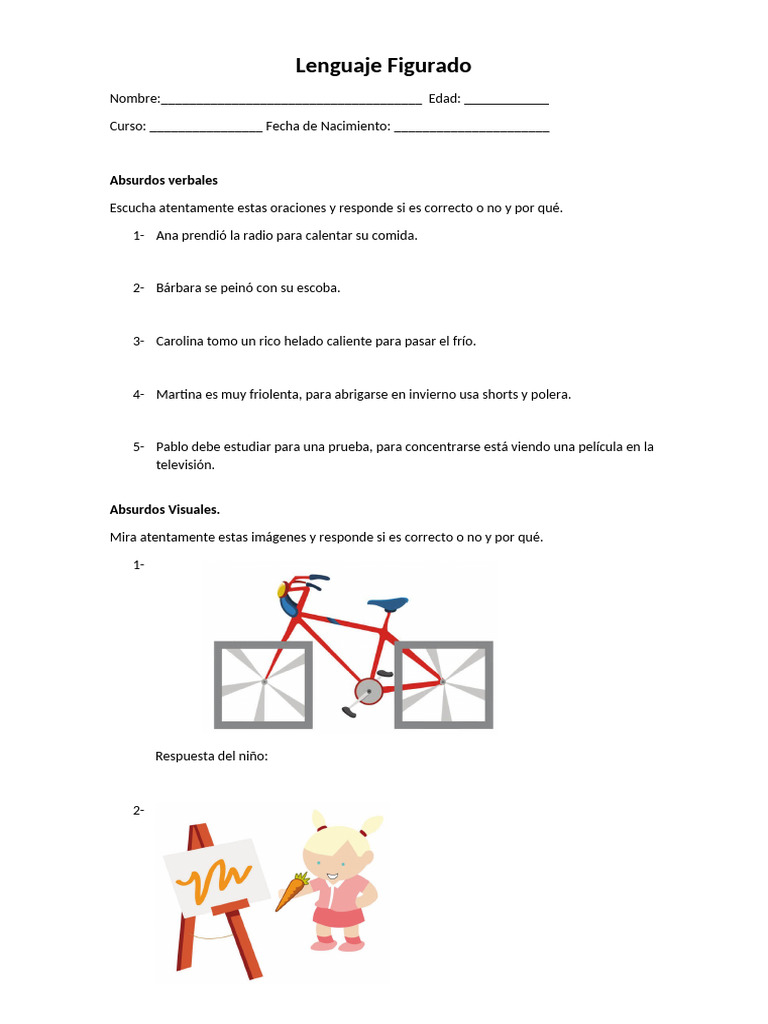 Lenguaje Figurado Ev. | PDF