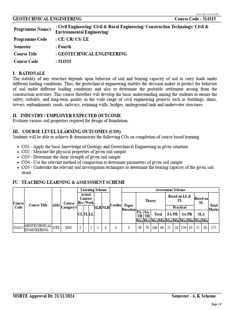 Geotechnical Engineering | PDF | Soil Mechanics | Soil