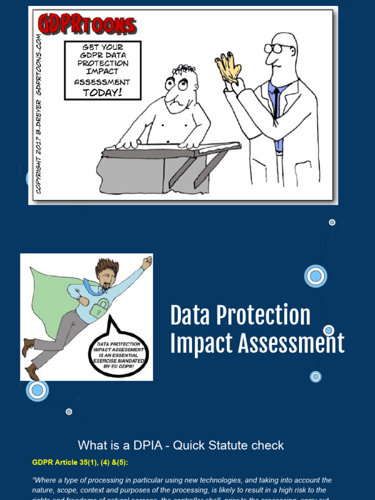 GDPR Data Protection Impact Assessment Guide | PDF | Risk | Information ...