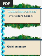 The Most Dangerous Game ANSWER KEY | PDF | Hunting | Experience