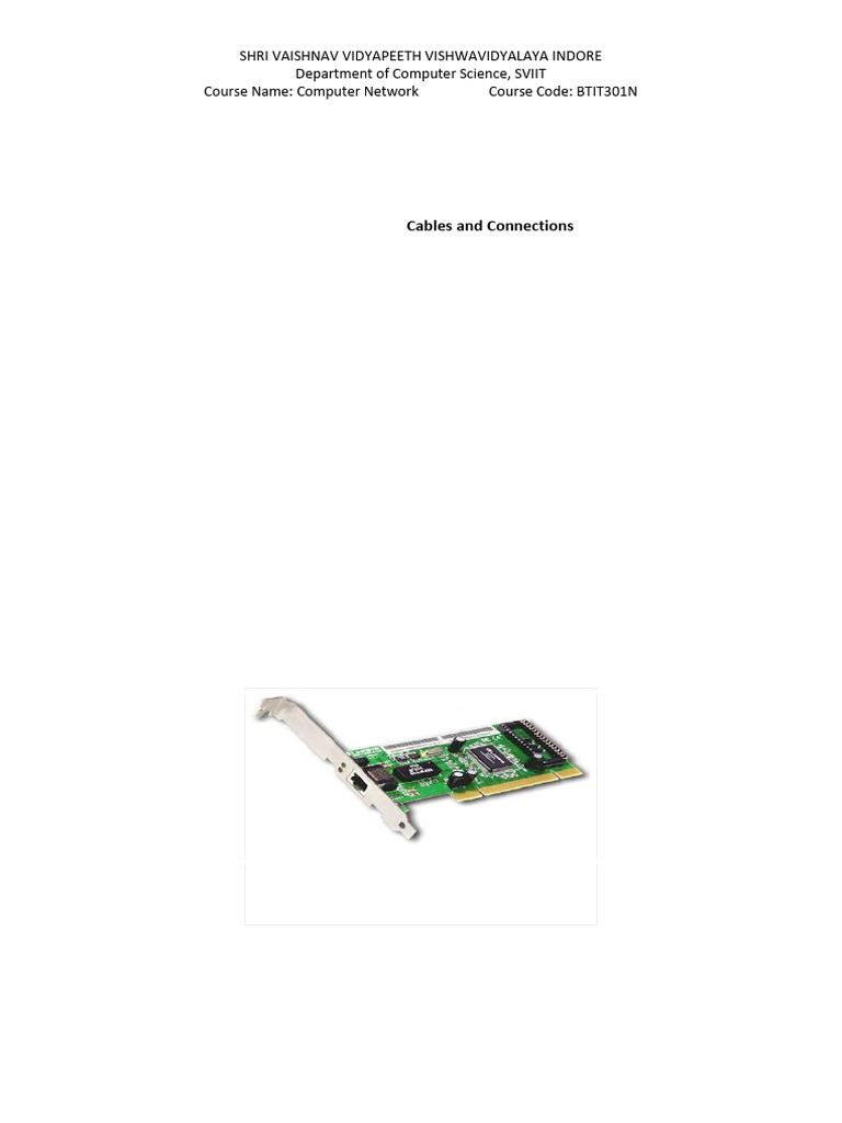 Introduction to Networking Devices | PDF | Computer Network | Network ...
