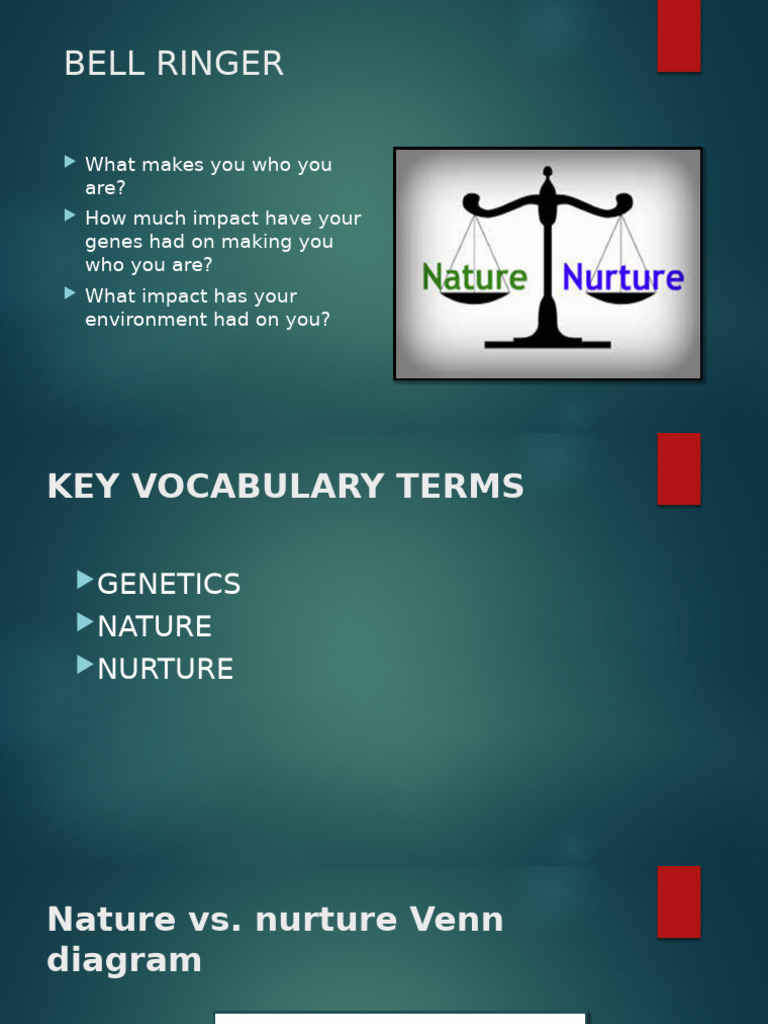 Nature vs. Nurture in Psychology | PDF | Nature Versus Nurture | Genetics