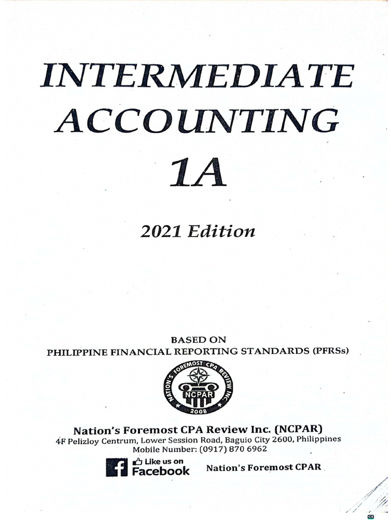 Intermediate Accounting 2021 1A Millan | PDF