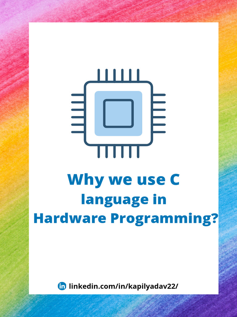 Why C In Hardware Pdf Pointer Computer Programming Integer Computer Science
