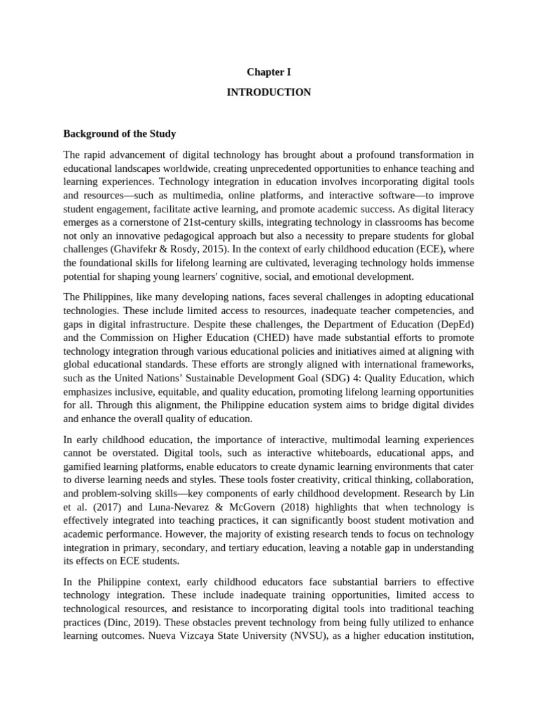Technology Integration in Early Education | PDF | Constructivism ...