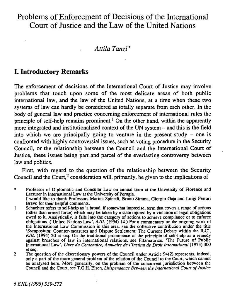 1311 (1) | PDF | United Nations Security Council | Judgment (Law)