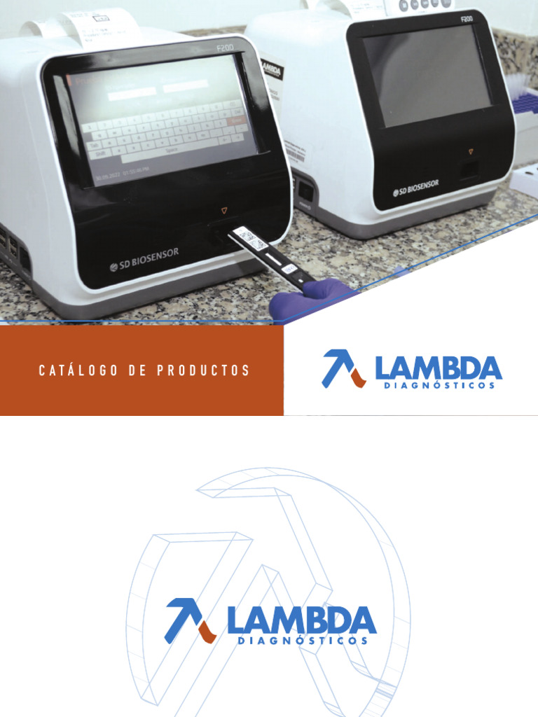 Lambda Catalogo | PDF | Hepatitis | Laboratorios