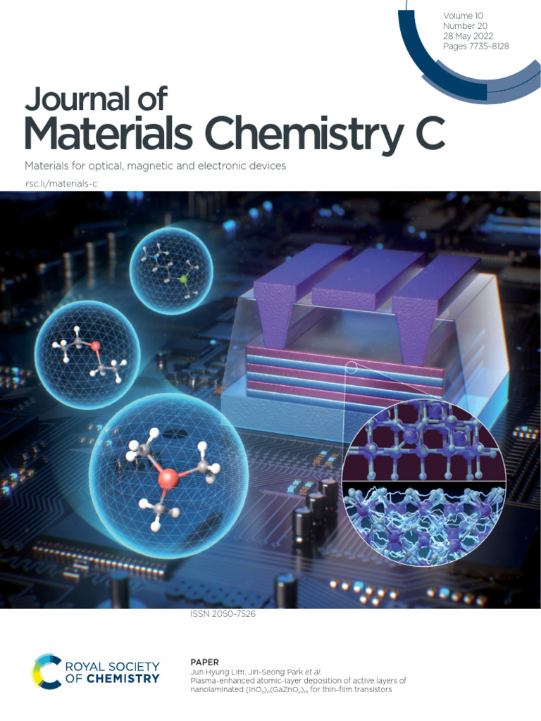 Plasma-Enhanced Atomic-Layer Deposition of Active Layers of ...