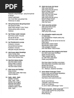 Kumpulan Lagu Persembahan Rohani | PDF