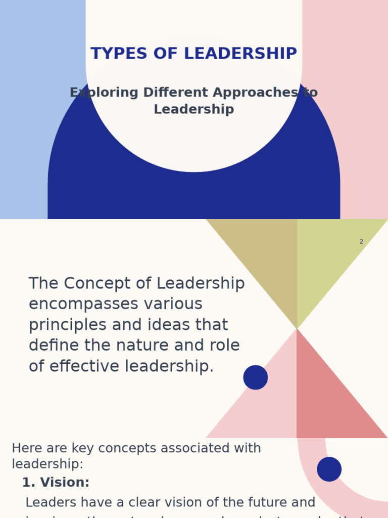 Leadership Styles: Key Concepts Explained | PDF | Leadership ...
