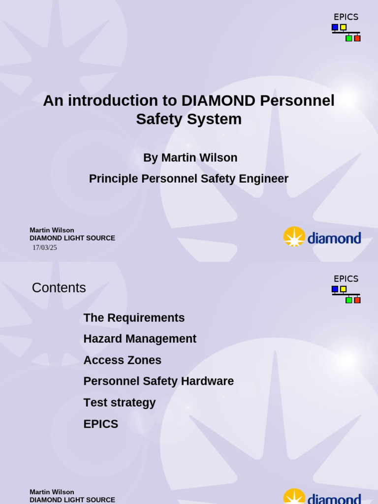 Introduction to Diamond PSS Safety System | PDF | Risk | Risk Assessment
