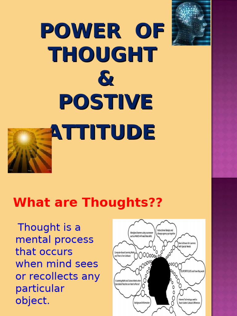 Harnessing Thought Power for Change | PDF | Thought | Mind