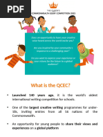 The Queens Commonwealth Essay Competition 2025 | PDF | Essays