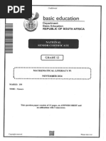 Maths Lit Grade 12 2025 P1 Memorandum | PDF | Accuracy And Precision ...