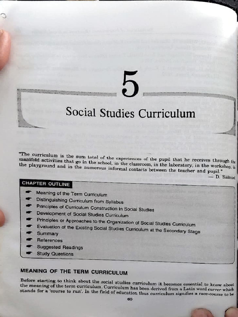 Social Studies Curriculum Overview | PDF | Curriculum | Social Sciences