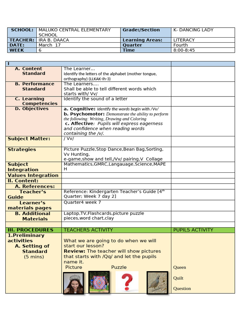 Cher Ira - Docx Kinder Garten | PDF | Learning | Cognition